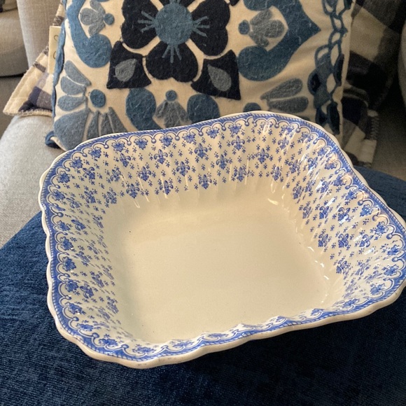 Spode | Dining | Spode Copeland Blue Fleur De Lis Square Vegetable ...